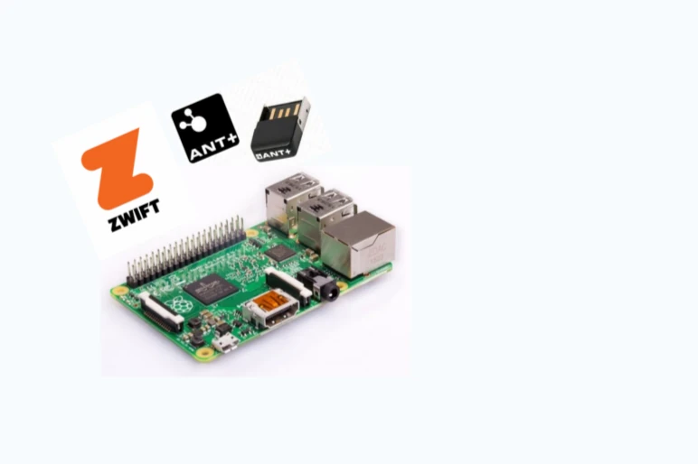 Universal Treadmill speed sensor for Zwift with Ant+ stick and Raspberry Pi